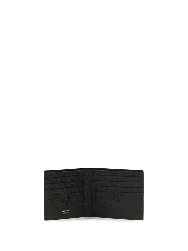 TOM FORD Printed Bifold Wallet - Black