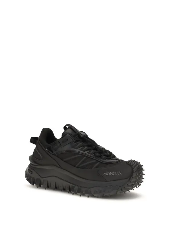 Moncler Trailgrip Gtx Low Top Sneakers - Black