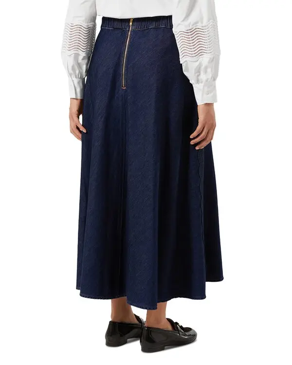 Marina Rinaldi Mrsballo Denim Skirt