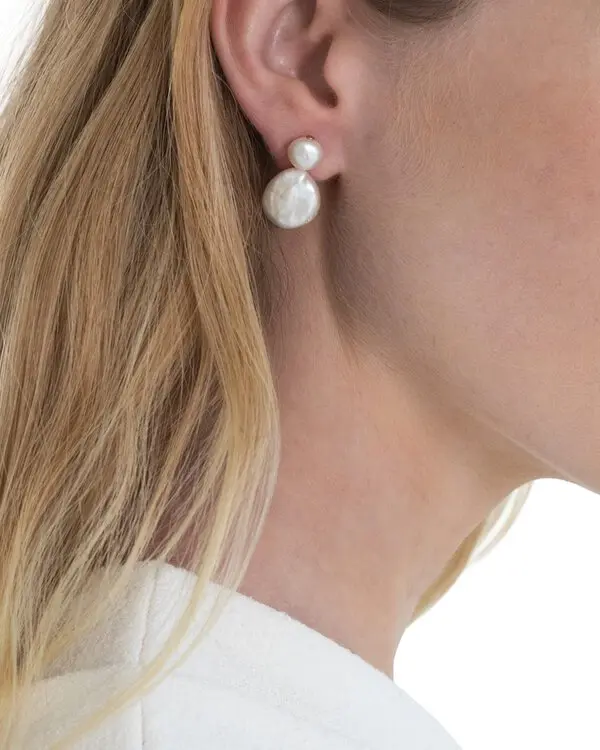 JENNIFER BEHR Rita Cultured Freshwater Drop Earrings