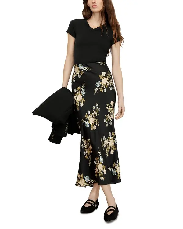 Veronica Beard Clover Slip Skirt