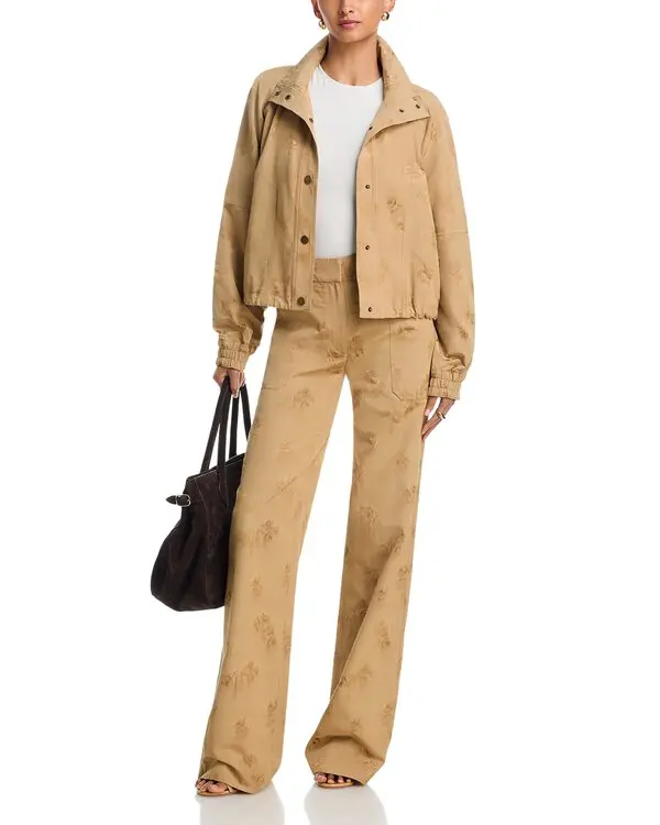 Veronica Beard Ainsworth Snap Front Jacket