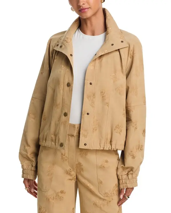 Veronica Beard Ainsworth Snap Front Jacket