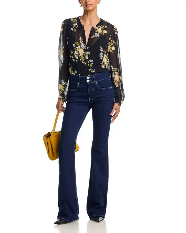 Veronica Beard Ashlynn Silk Blouse