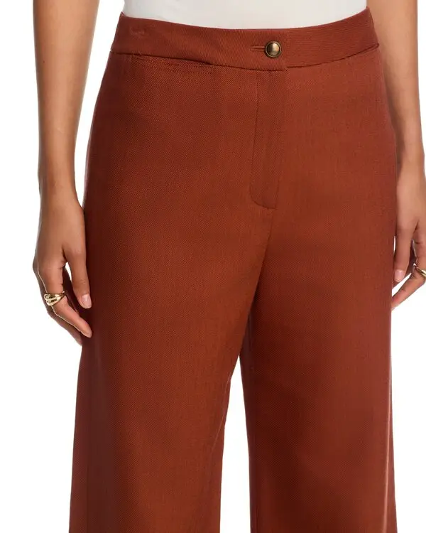 Veronica Beard Darrell Wide Leg Pants