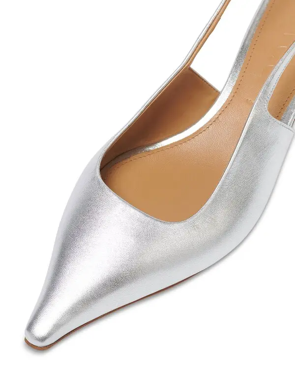 AeydĒ Catrina Slingback Kitten Heel Pumps