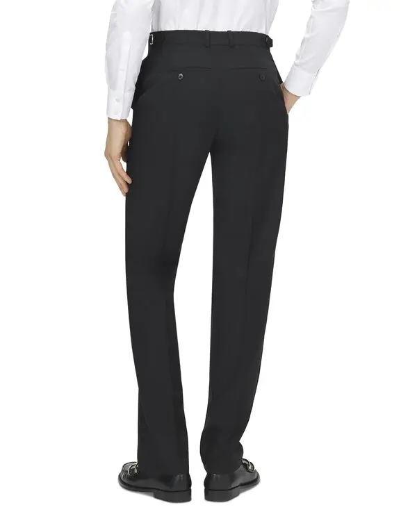 Alexander McQueen Wool Mohair Tailored Trousers