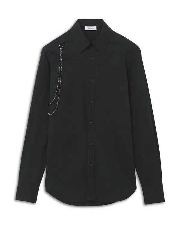 Alexander McQueen Stretch Chain Harness Shirt