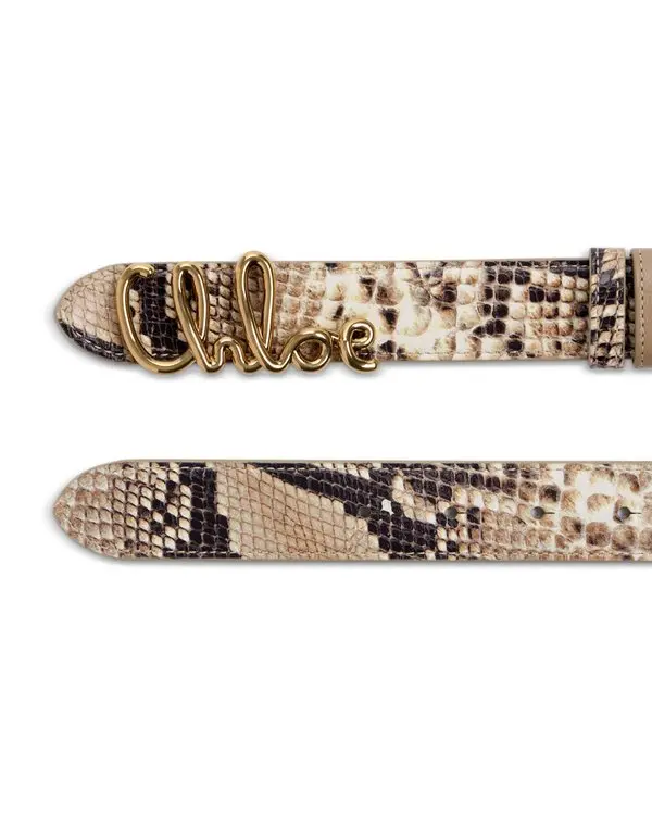 Chloé Iconic Reversible Leather Belt