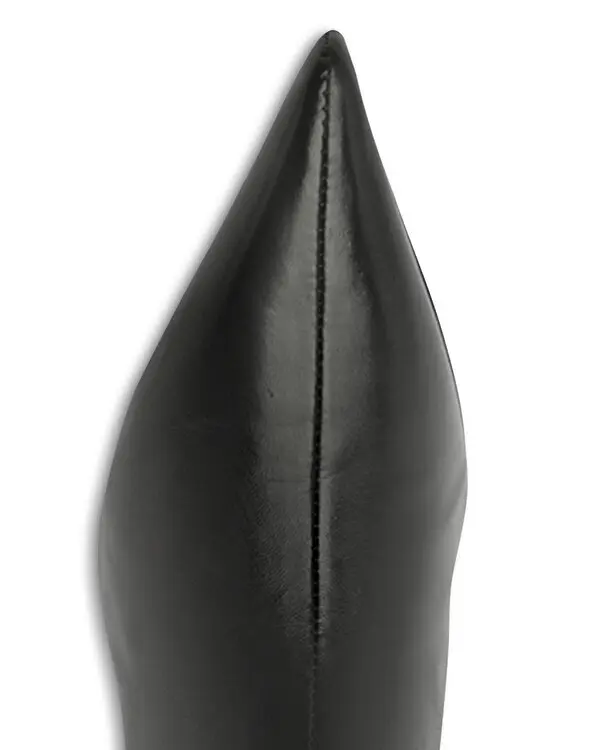 Schutz Lexi Leather Mid Boots