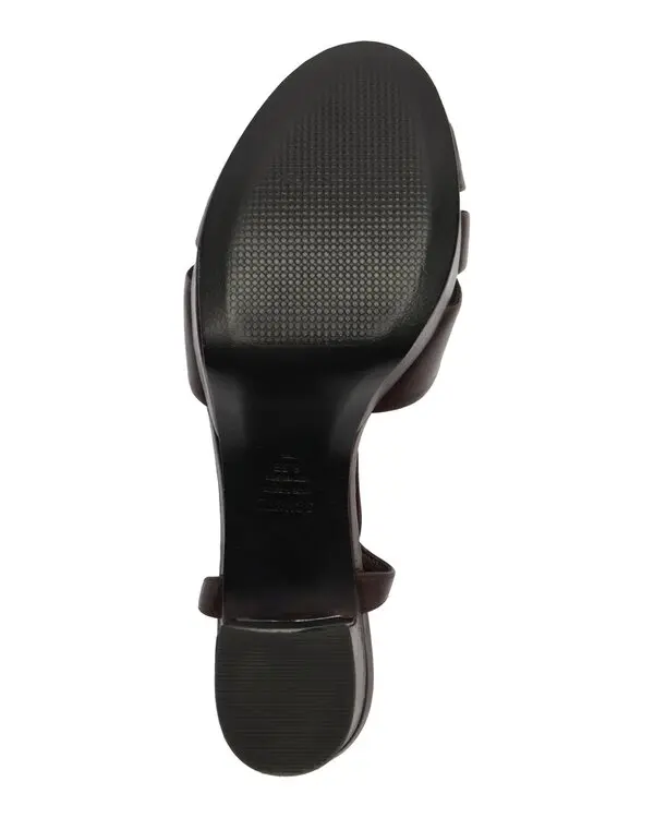 Schutz Keefa Leather Platform Sandals