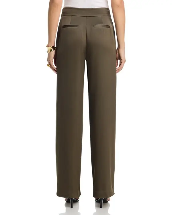 Simkhai Kyra Classic Woven Wide Leg Pants