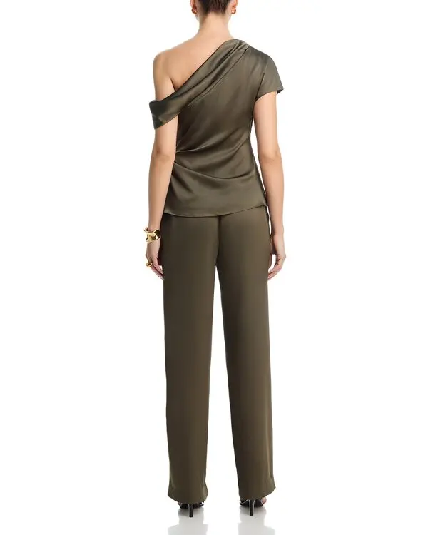 Simkhai Kyra Classic Woven Wide Leg Pants