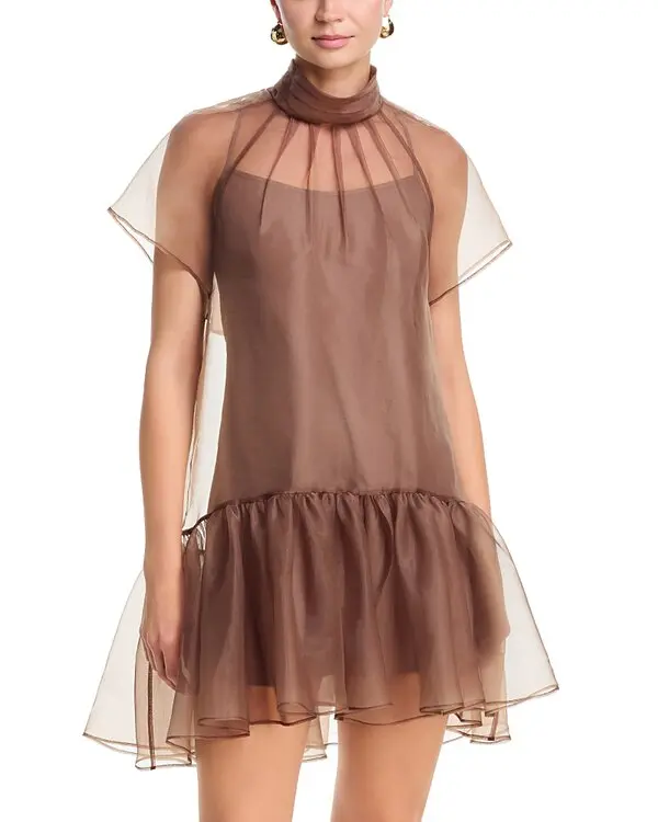 Simkhai Beaux Tiered Mini Dress