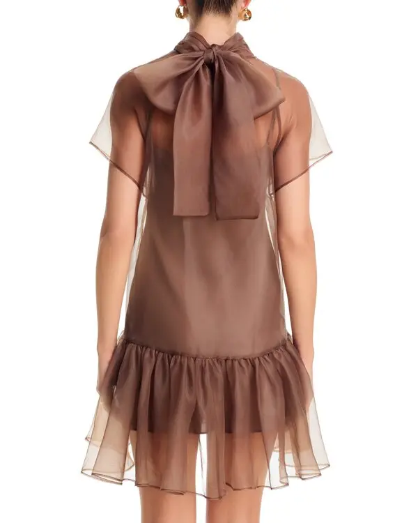 Simkhai Beaux Tiered Mini Dress