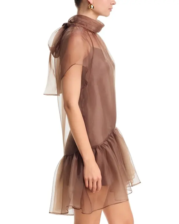 Simkhai Beaux Tiered Mini Dress