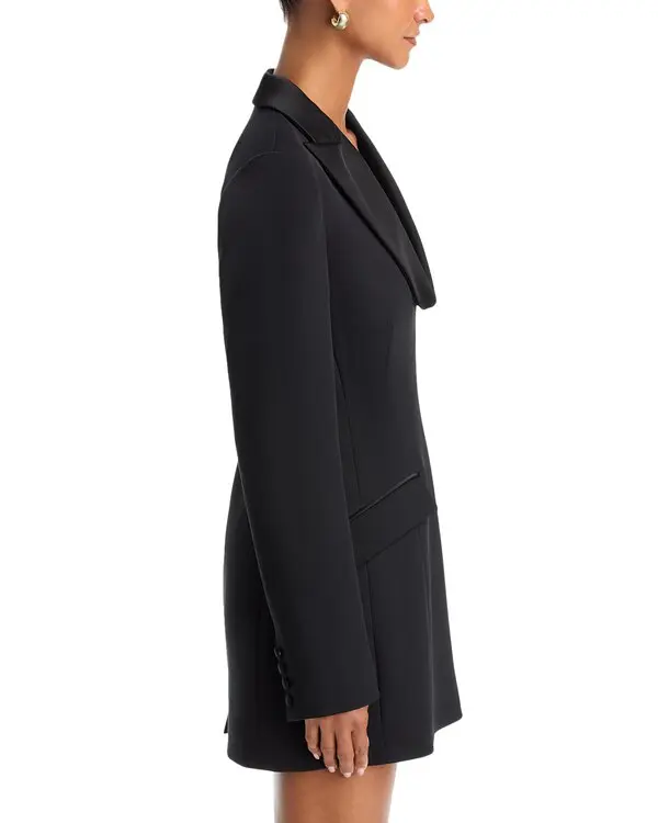 Simkhai Marina Blazer Mini Dress - Black
