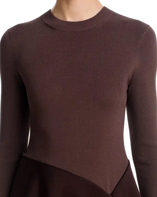 Simkhai Ornella Long Sleeve Midi Dress