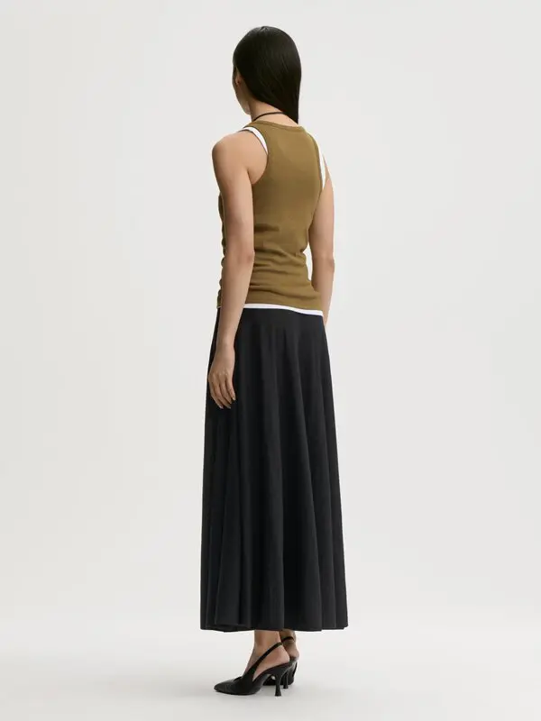 BY MALENE BIRGER Mani Organic Cotton Tank Top - Hunt