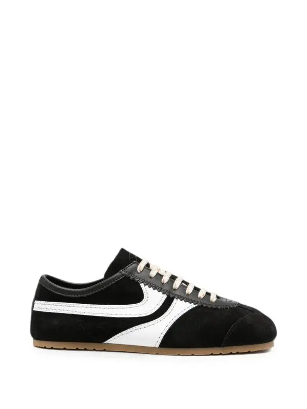 Dries Van Noten Suede Leather Sneakers
