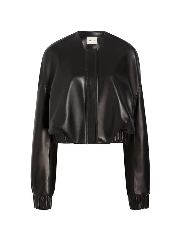 Khaite Cordan Leather Jacket