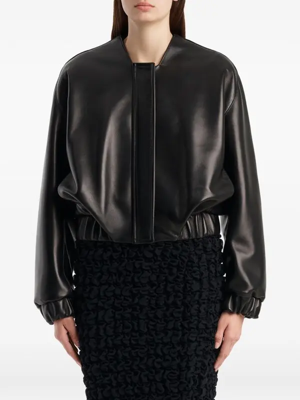 Khaite Cordan Leather Jacket