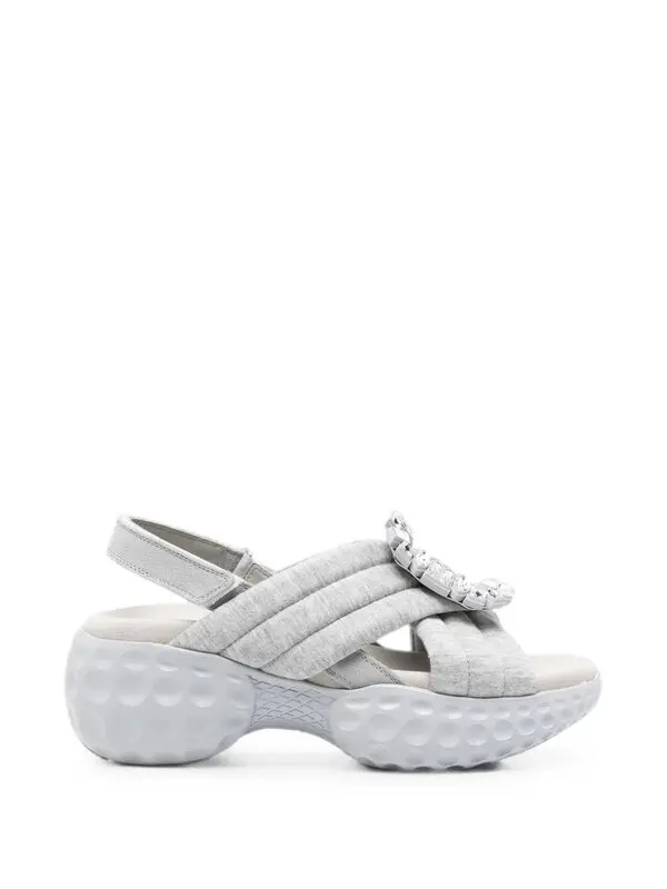 ROGER VIVIER Viv Run Embellished Sandals