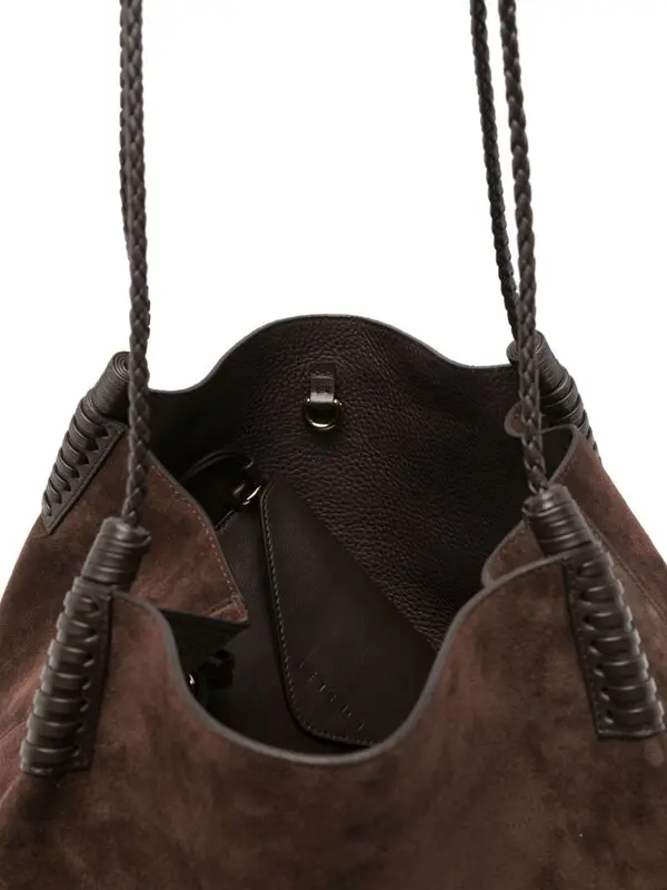 Etro Large Leather Tote Bag