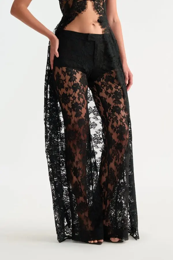 SAU LEE Saphina Lace Pant