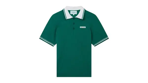 Casablanca Textured Pique Polo Shirt