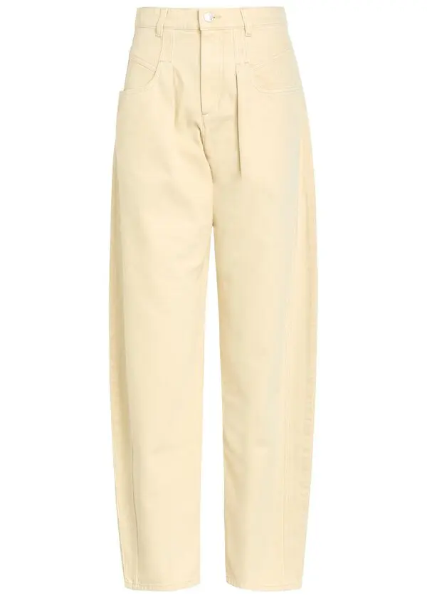 Isabel Marant Étoile Lisha Barrel-leg Jeans - Beige