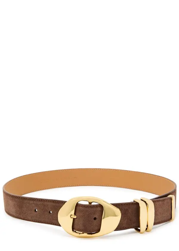 AMANU The Grumeti Leather Belt - Chocolate