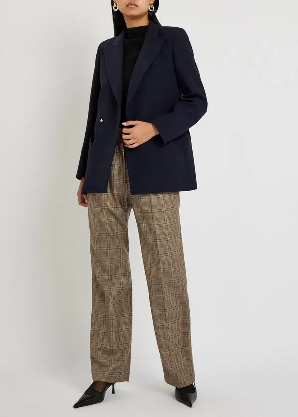 BLAZÉ MILANO Everyday Double-breasted Wool Blazer