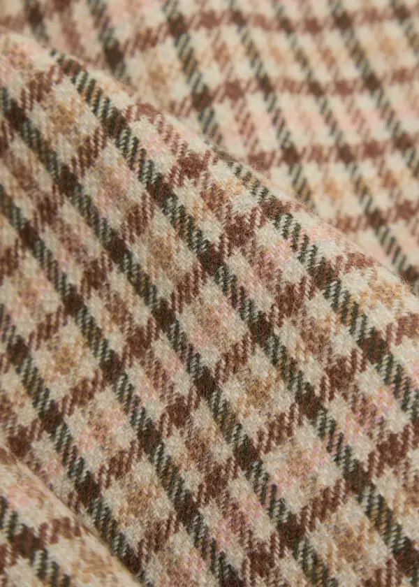 BLAZÉ MILANO Altai Checked Wool And Cashmere-blend Jacket