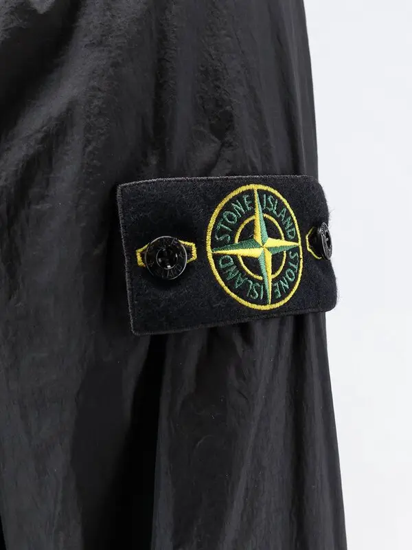 Stone Island Recycled Nylon Crinkle Reps Jacket - Black