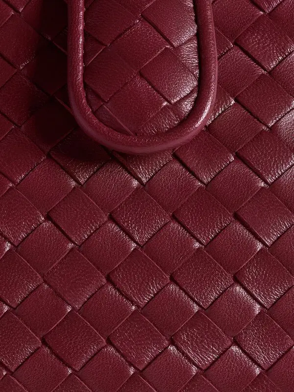 Bottega Veneta Lauren 1980 Intrecciato Leather Handbag - Multicolor