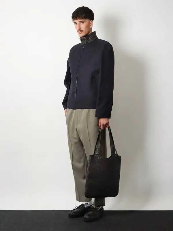 Bottega Veneta Woven Leather Shoulder Bag - Multicolor