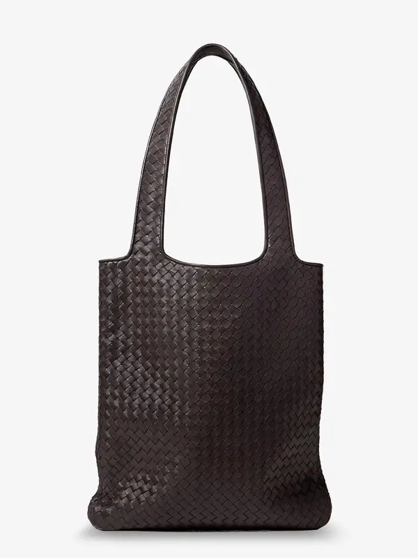 Bottega Veneta Woven Leather Shoulder Bag - Multicolor