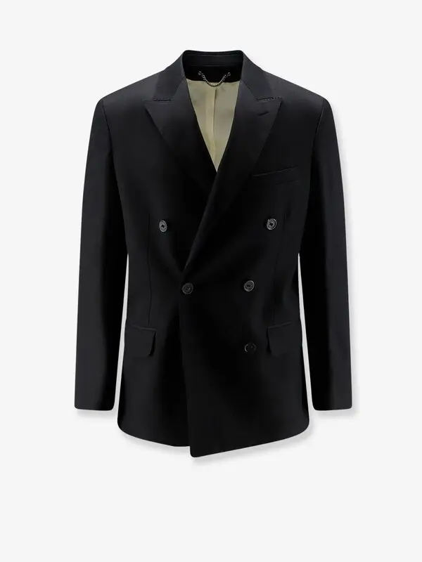 GOLDEN GOOSE Dave Virgin Wool Blazer - Black