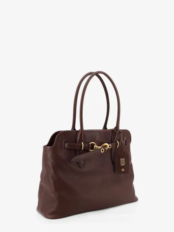 Miu Miu Aventure Leather Handbag - Multicolor