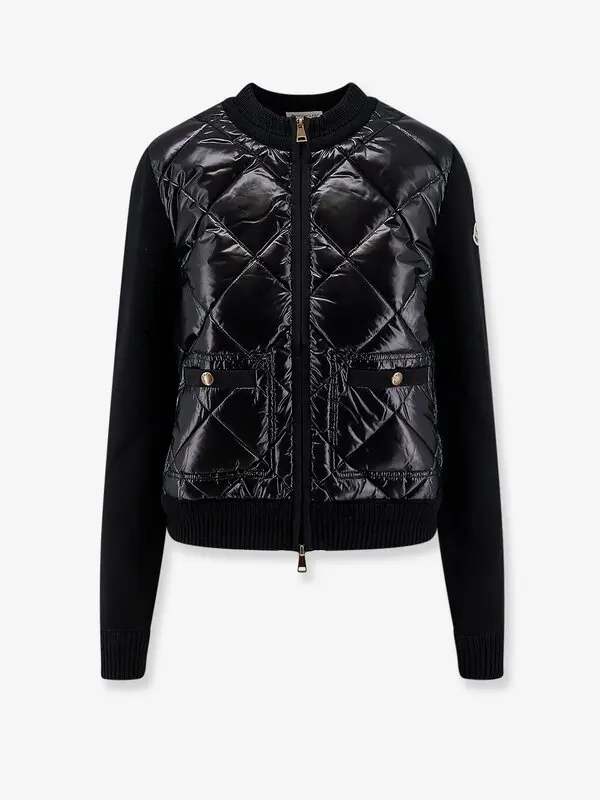 Moncler Wool And Nylon Blend Jacket