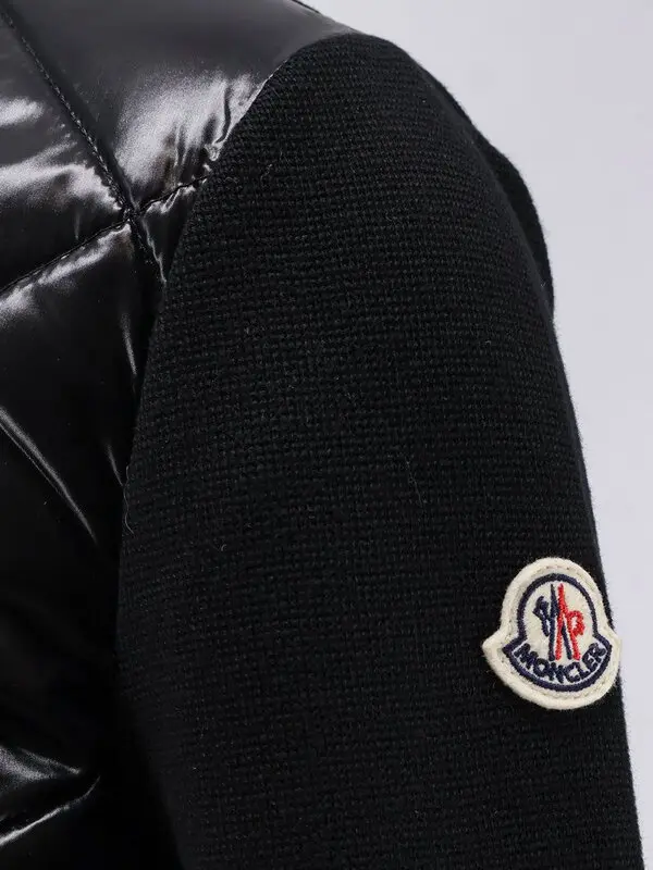 Moncler Wool And Nylon Blend Jacket