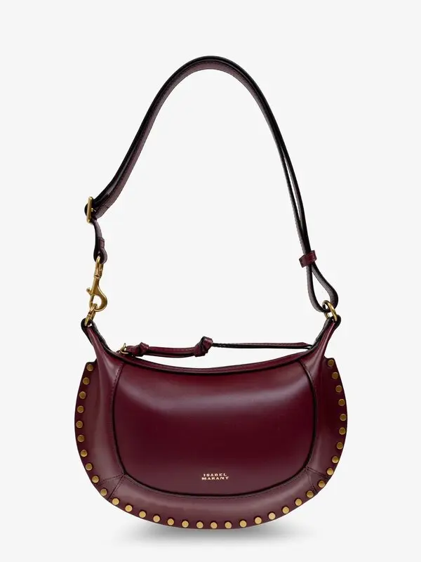 Isabel Marant Étoile Oskan Moon Leather Crossbody Bag