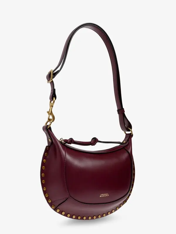 Isabel Marant Étoile Oskan Moon Leather Crossbody Bag