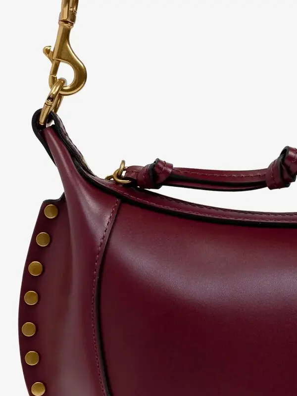 Isabel Marant Étoile Oskan Moon Leather Crossbody Bag