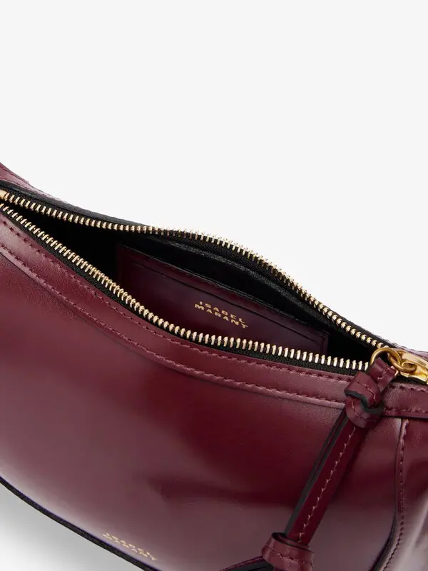 Isabel Marant Étoile Oskan Moon Leather Crossbody Bag