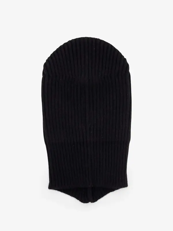 Rick Owens Ribbed Knit Balaclava