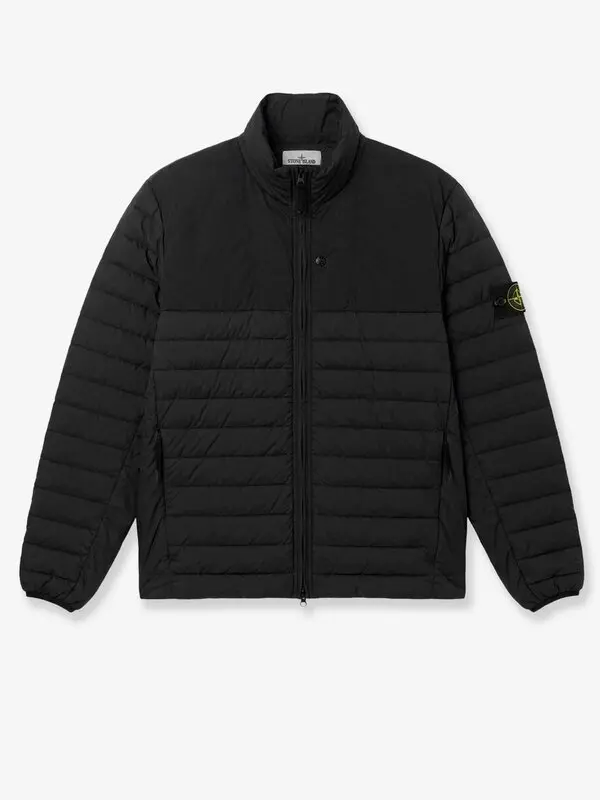 Stone Island Seamless Tunnel Nylon Down-tc Down Jacket - Black