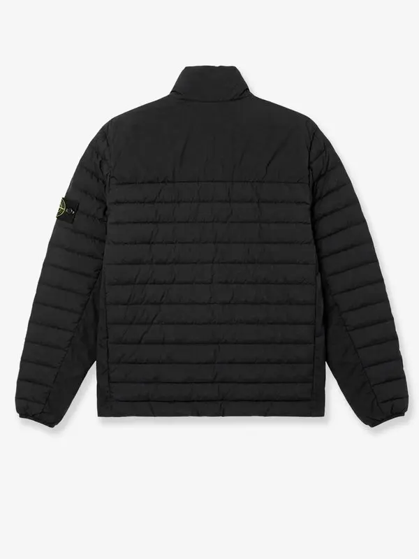 Stone Island Seamless Tunnel Nylon Down-tc Down Jacket - Black