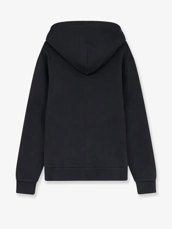 Moncler Cotton Sweatshirt With Logo Patch